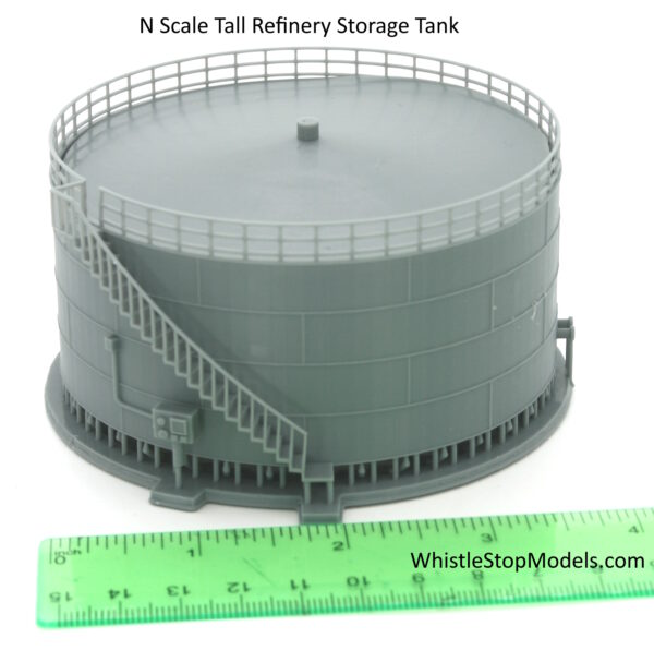 N-Scale Oil Storage Tanks set of 2 - Whistle Stop Models - Building ...